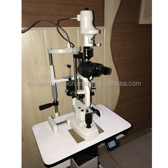 Slit Lamp Ophthalmic Equipment With Digital Hdmi Camera - Slit Lamp Microscope 5 Step ...