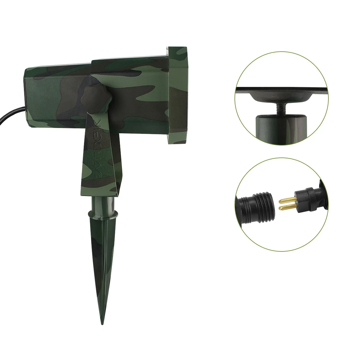 Outdoor Waterproof Led Laser Projector Light 20 Patterns Rf Remote ...