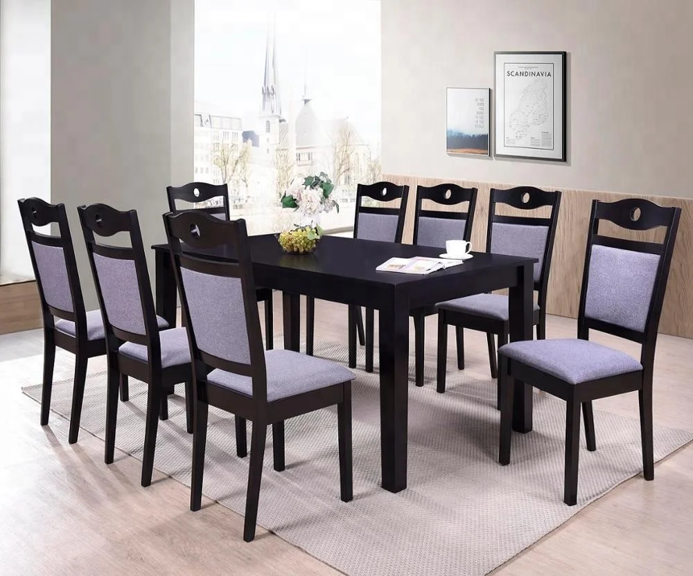 8 chairs dining set with modern design| Alibaba.com