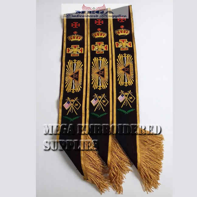 Masonic Regalia 32nd degree Scottish rite regalia Sash| Alibaba.com