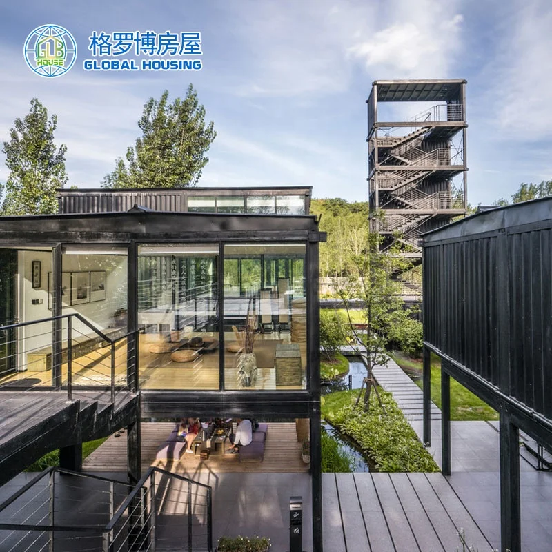 20Ft 40Ft Custom built prefab homes prefabricated house| Alibaba.com