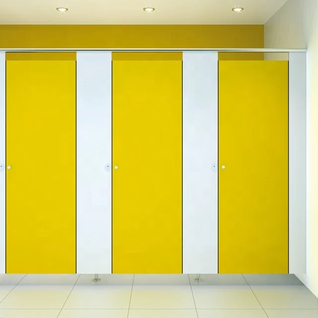 Hpl Toilet Cubicle Partition Board Compact Laminate Bathroom Partition ...