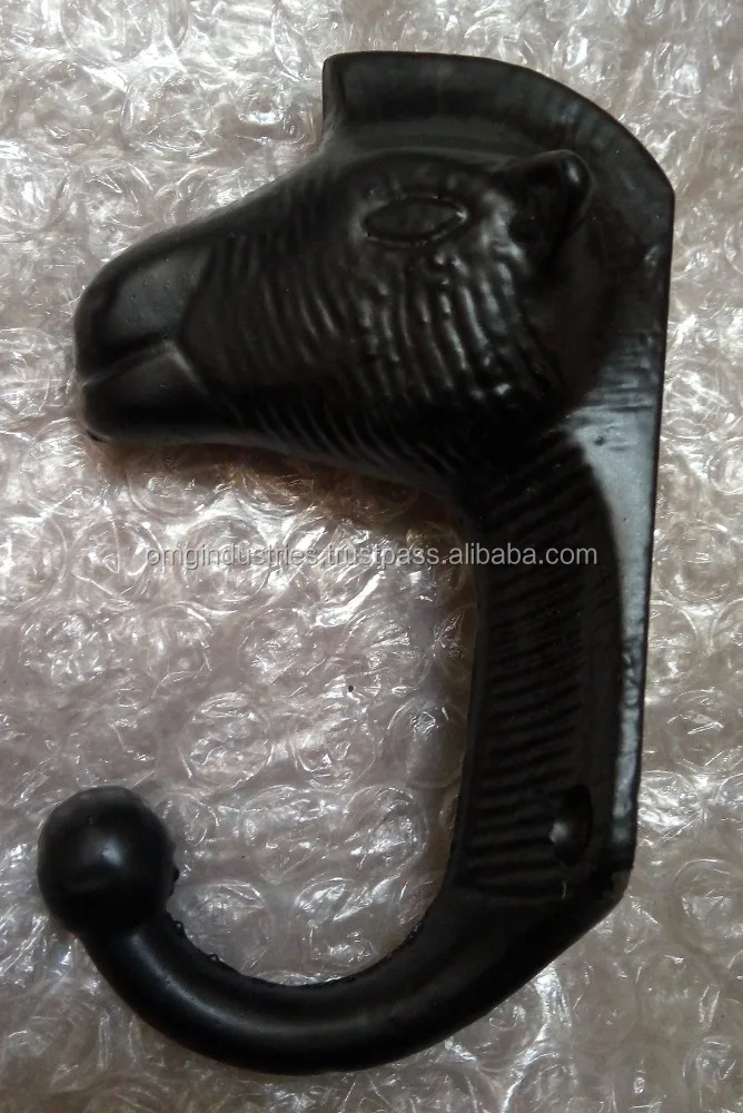 Omg Industries Cast Iron Decorative Wall Mount Animal Head Coat Hook ... Omg Industries Cast Iron Decorative Wall Mount Animal Head Coat Hook ...