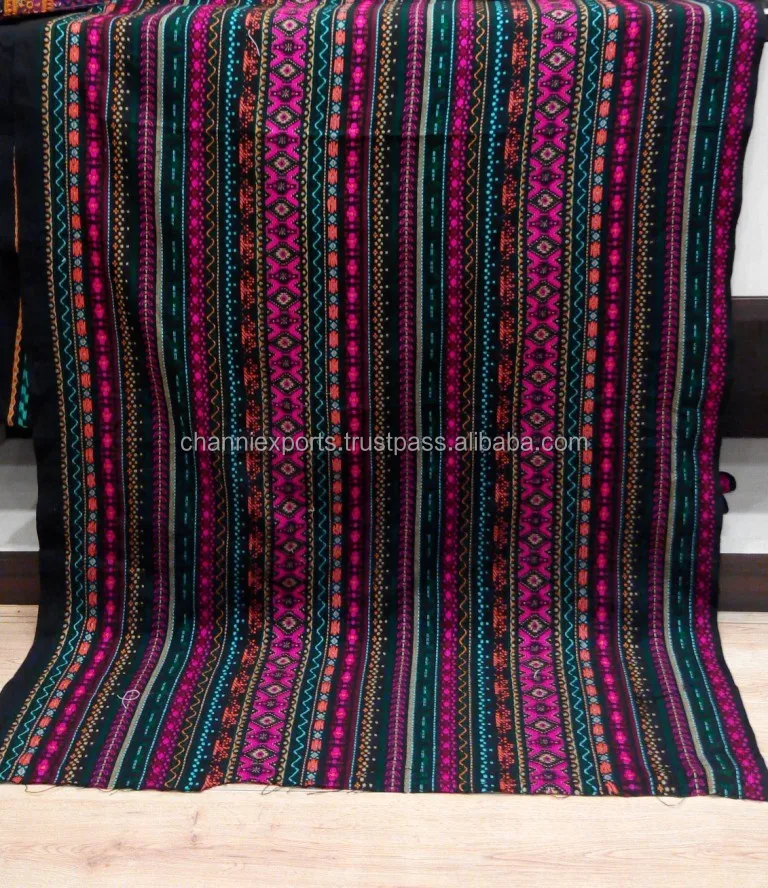 Wholesale Beautiful Multi Color Indian Boho Fashion Cotton Handloom ...