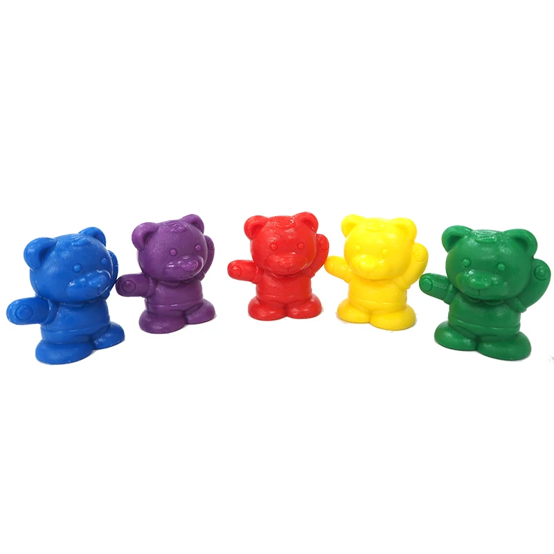 Rainbow Bear Counters - Educational Toys for Preschool