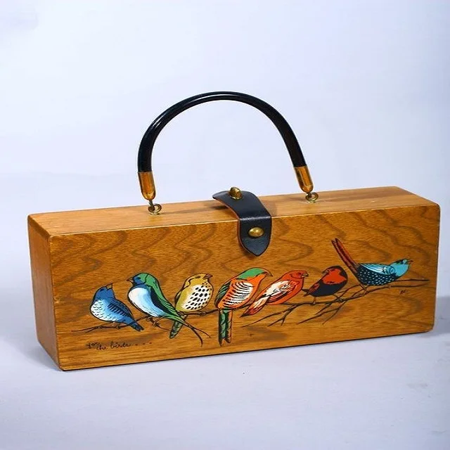 Ladies Birds Bag - Buy Wood Birds Bag,Designer Handbags,Birds Designer ...