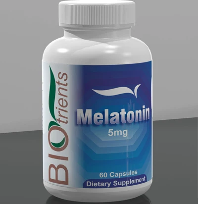 High Quality & Pure Melatonin 5 Mg Capsule / Pills / Tablets. Natural ...