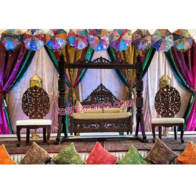 Columpio De Boda Musulmán Paquistaní,Jula,Indio,Para Decoración,Mehandi ...