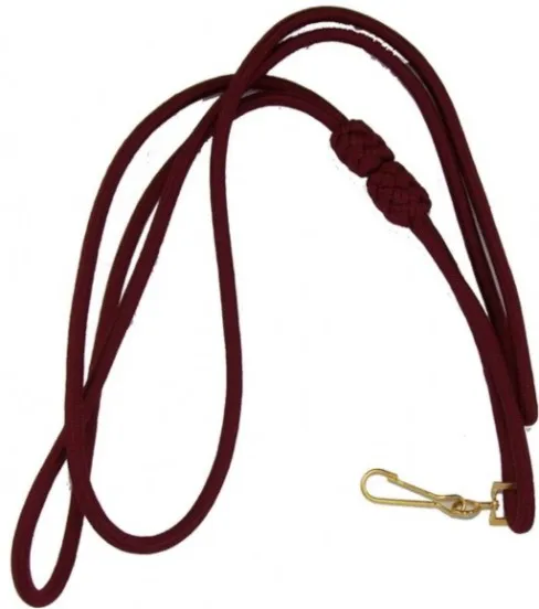 Oem Ceremonial Whistle Cord Lanyard With Brass Whistle Hook Wholesale Varied Sizes And Colors