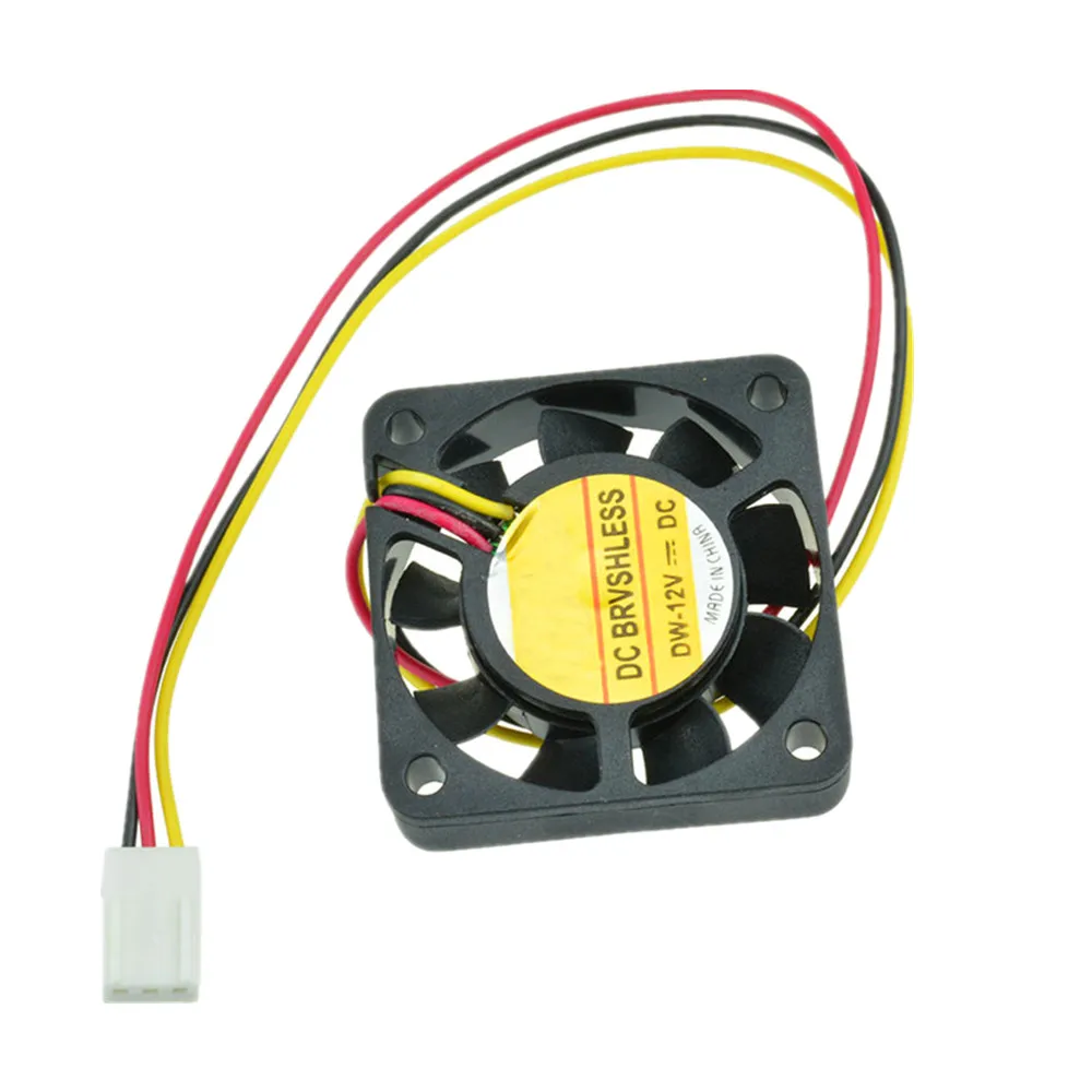 3 Pin 4cm Computer Cpu Cooler Cooling Fan Pc 4cm 40x40x10mm Dc 12v ...