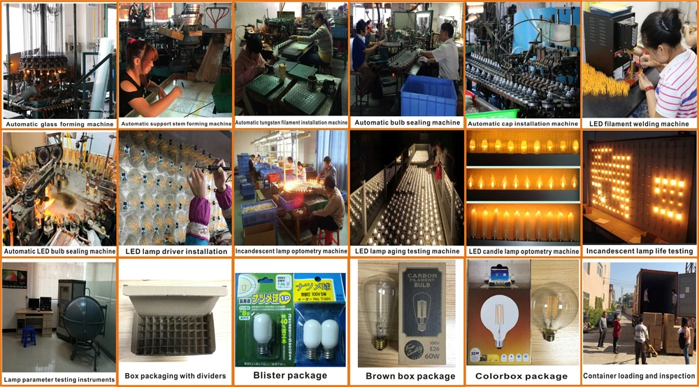 High Quality A60 Art Painting LED Lamp A19 Stained Glass LED Bulb PS60 ...