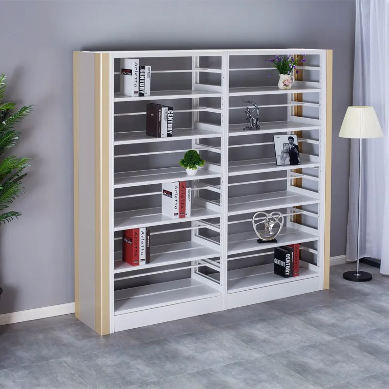YITENG Metal Bookshelf - Modern Library Shelving Solutions