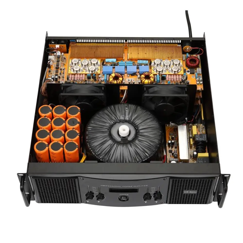 8ohm 1800w *4 4channel 3u Amplifier Power Dj Amplifier - Buy Outdoor ...