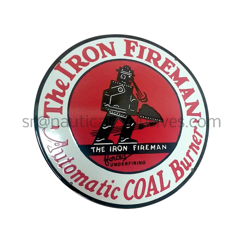 Antique Imitation Vitreous Enamel Signs - Custom Printed