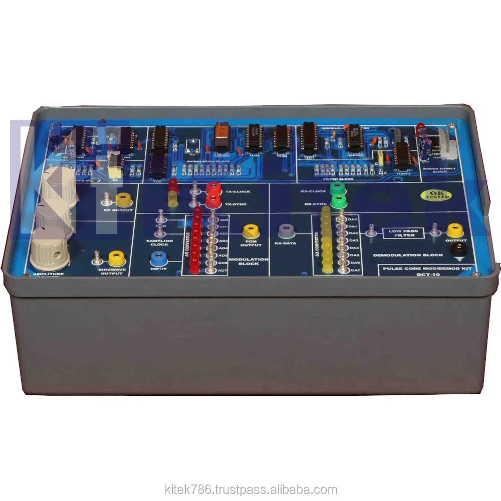 PCM Modulation/demodulation Trainer Kit for Educational Labs