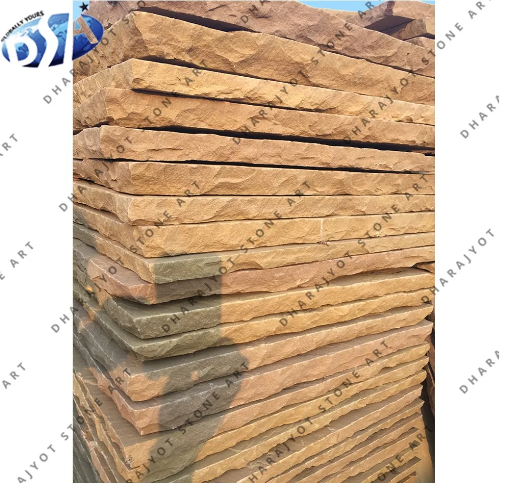 Wholesale Lalitpur Yellow Sandstone Slabs Tiles Block Available At ...