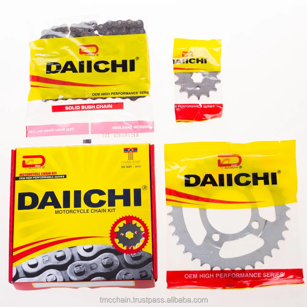 Motorcycle Parts & Accessories Of 100% Genuine Motorcycle Chain Kit ...