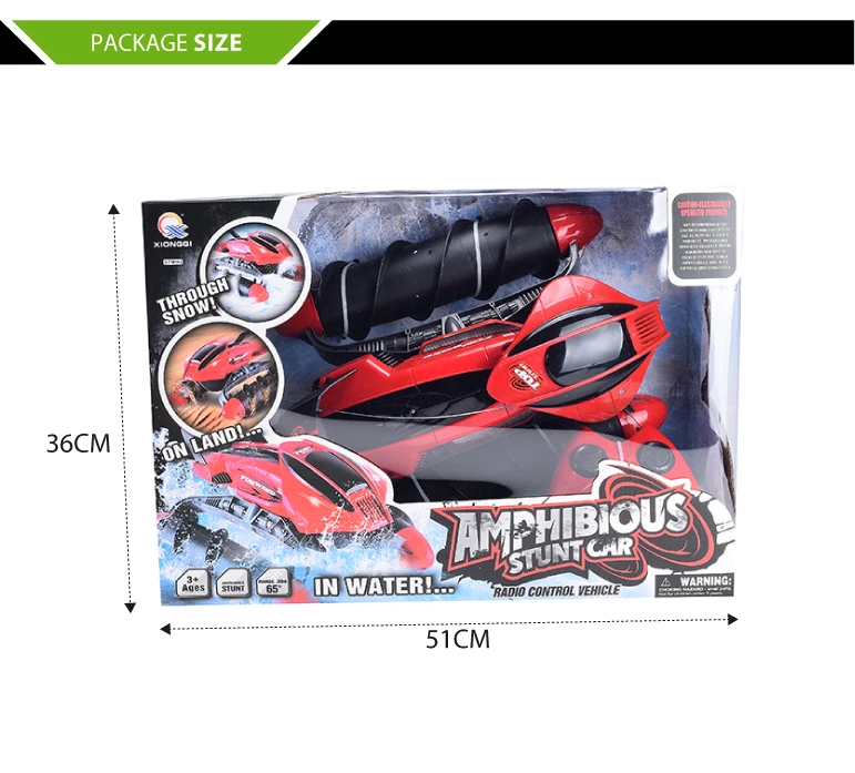 2.4G Amphibious RC Tank Boat Car - Fun & Exciting Play