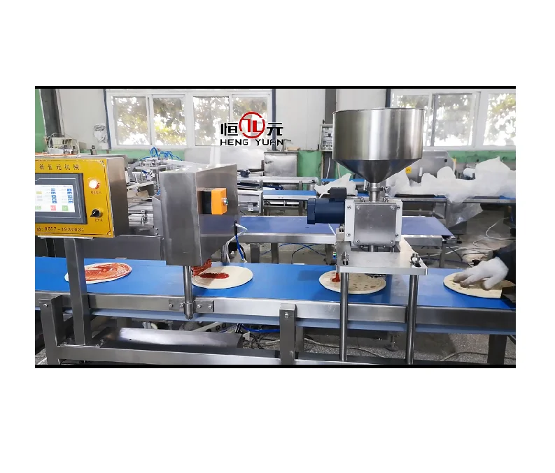 High Efficiency Pizza Topping Machine - Automatic Cheese Sprinkle