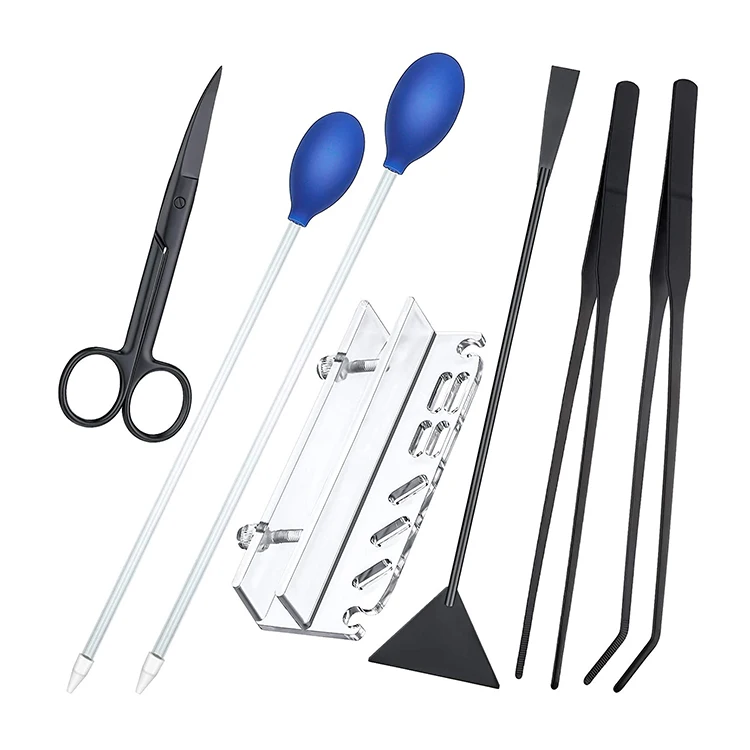Stainless Steel Aquascaping Landscaping Tool Kit Aquatic Plant Tool ...