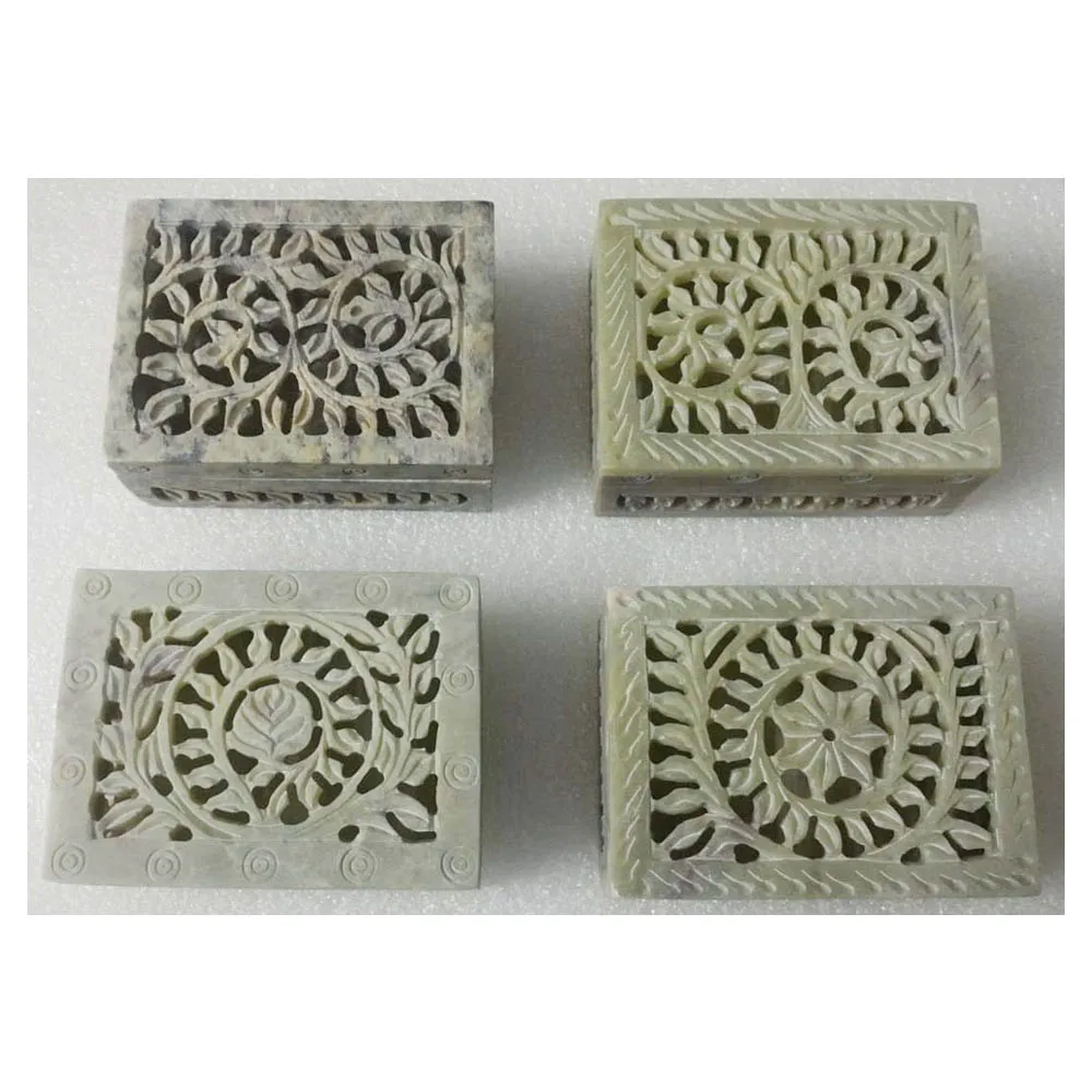 Soapstone Carving Box,Soapstone Jewellery Box,Soapstone Gift Box - Buy ...