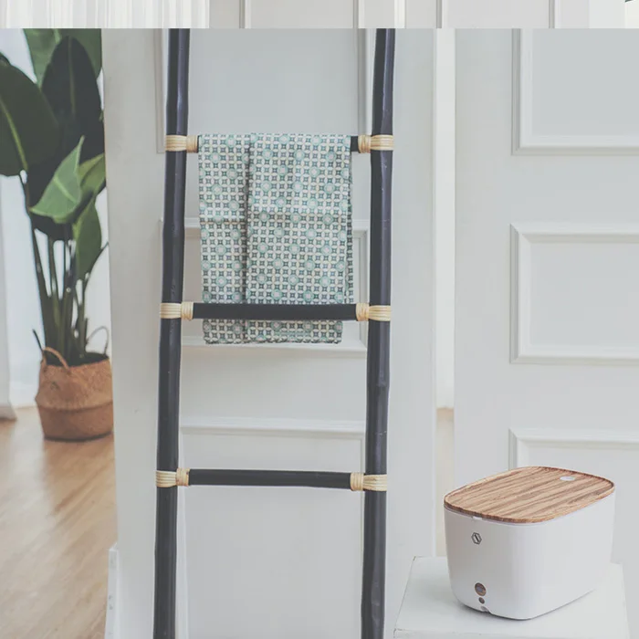 Natural Best Seller Bamboo Ladder Rack Decorative Bamboo Towel Ladder ...