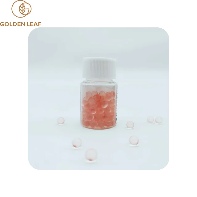 Capsules Pop into Cigarette Filter Rod - Bursting Beads