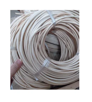 Raw Material Rattan Core 3mm With Natural Color For Making Furniture ...