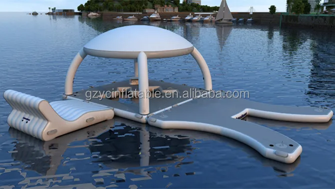 Inflatable Water Leisure Platform - Walk up Inflatable Bar