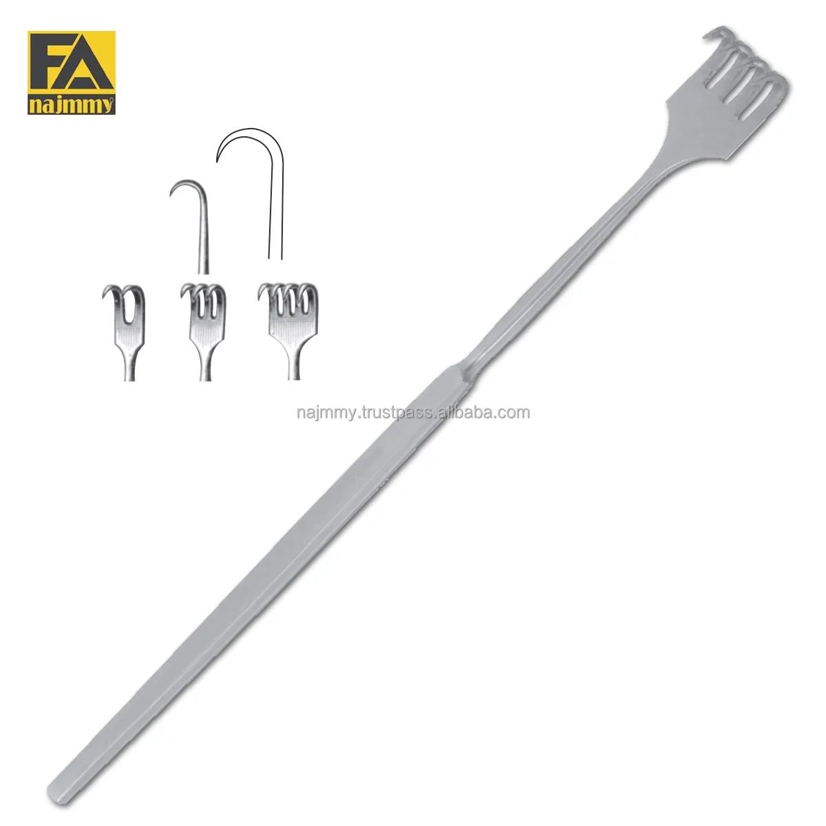Tracheal Retractor (1 Prong Sharp) - Buy Surgical Retractor,Abdominal Retractor,Dental Retractor ...
