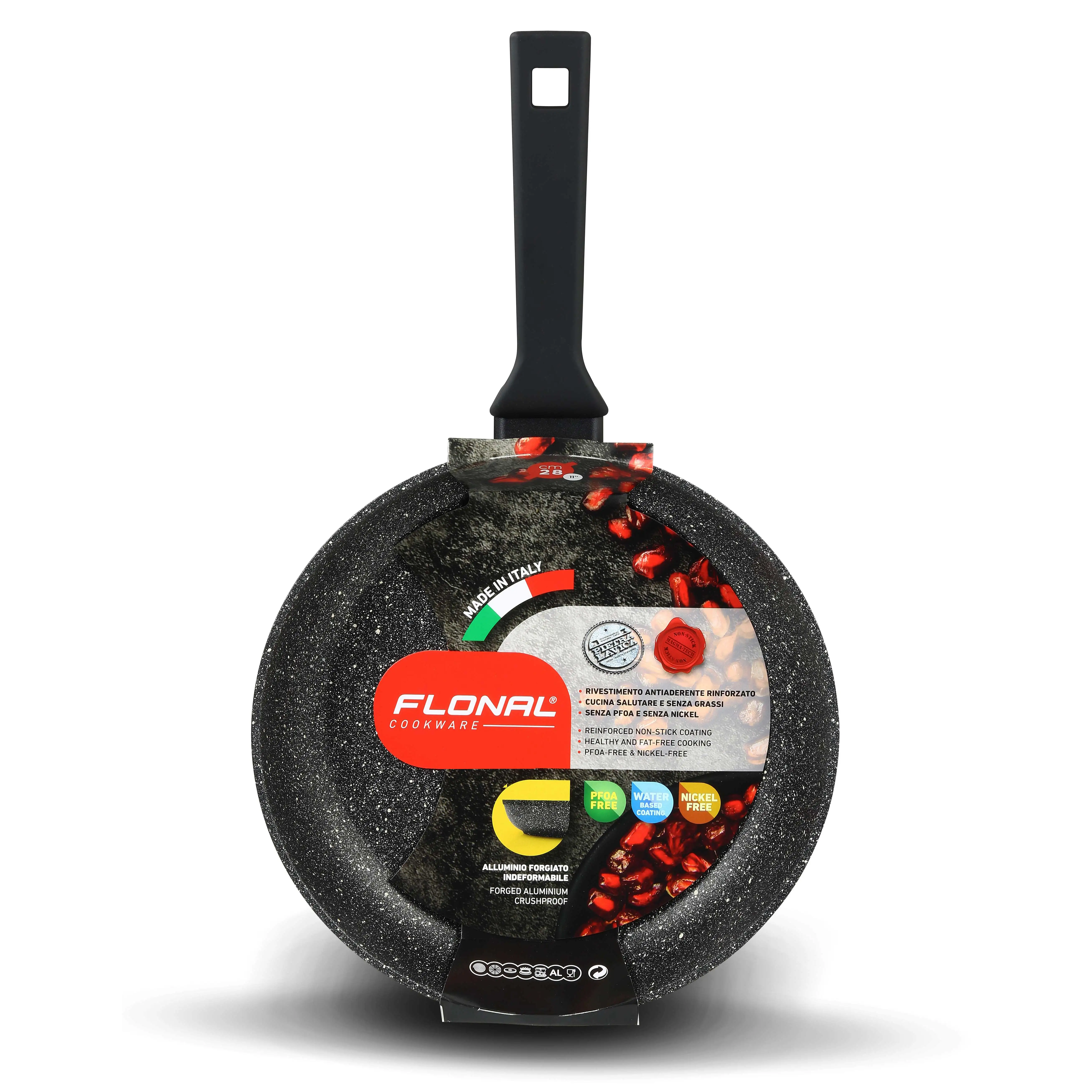 Italian Top Quality Aluminium Non Stick Frying Pan for Induction