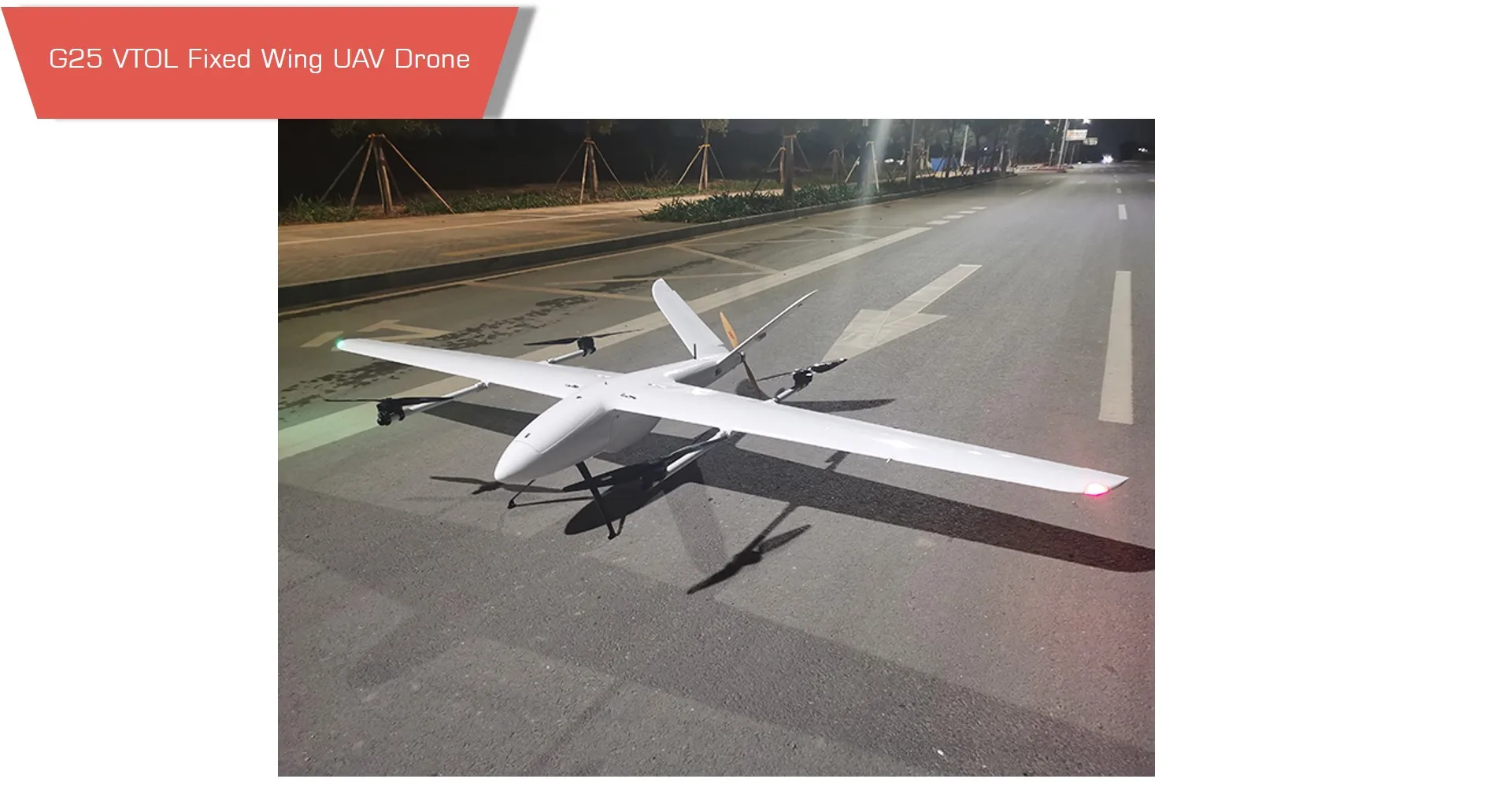 Dron De Ala Fija G25 Vtol Uav,Bote De Carga Útil Fácil De Cambiar ...