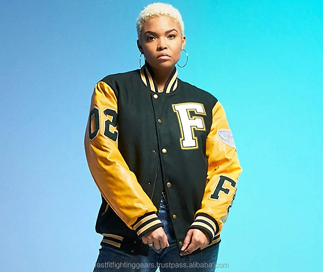 Custom Versity Jackets / Letterman Jackets Wool Leather Jackets - Buy ...