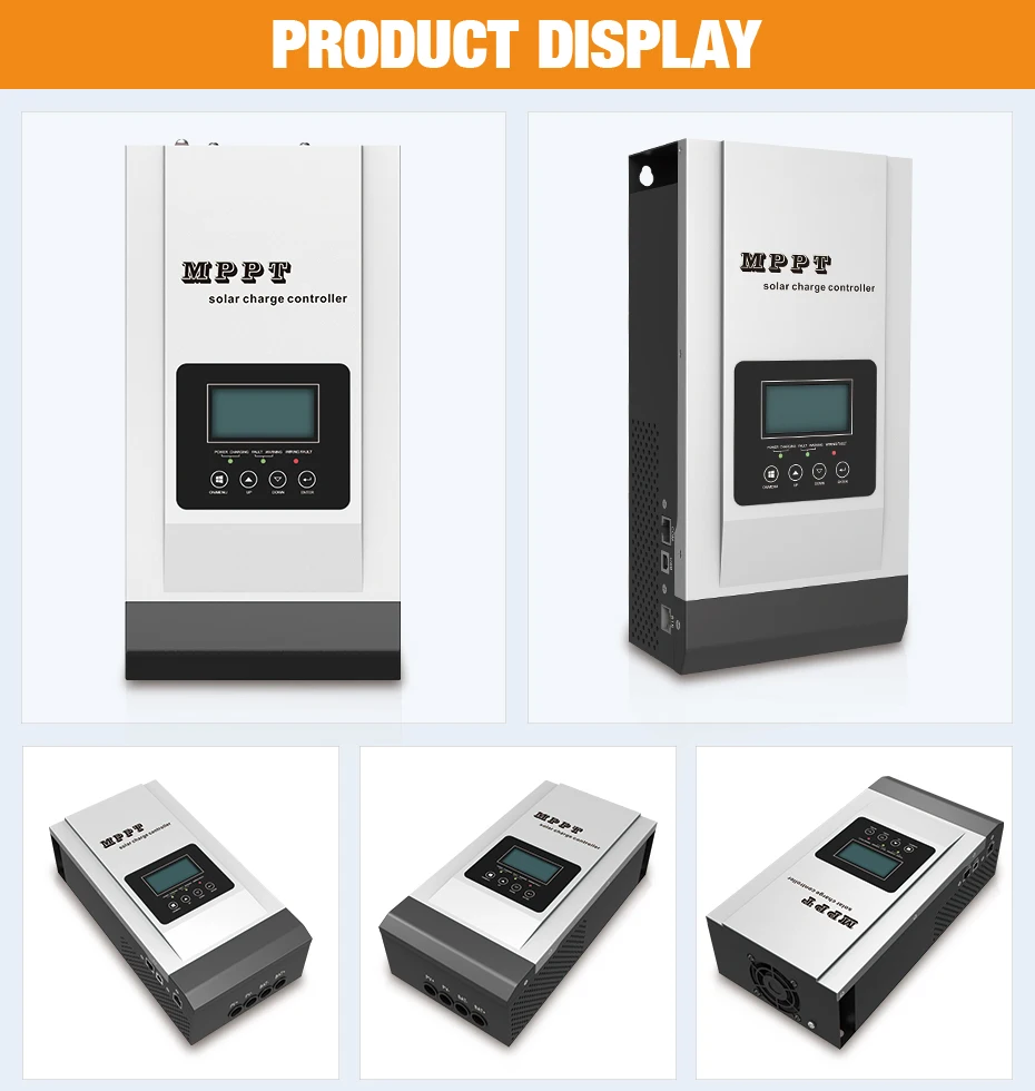 MUST PC1800F Series MPPT Solar Charge Controllers - 60A, 80A, 100A