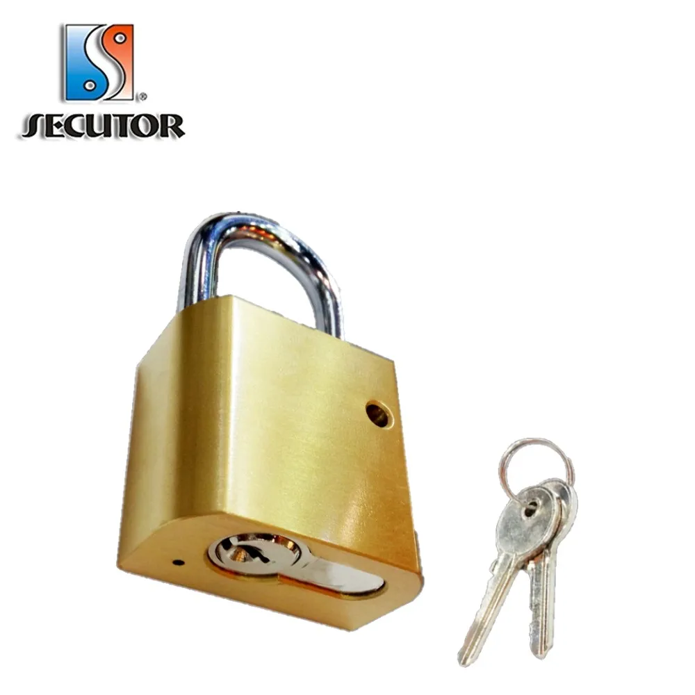 Euro Profile Half Cylinder European Solid Brass Top Security Padlock ...