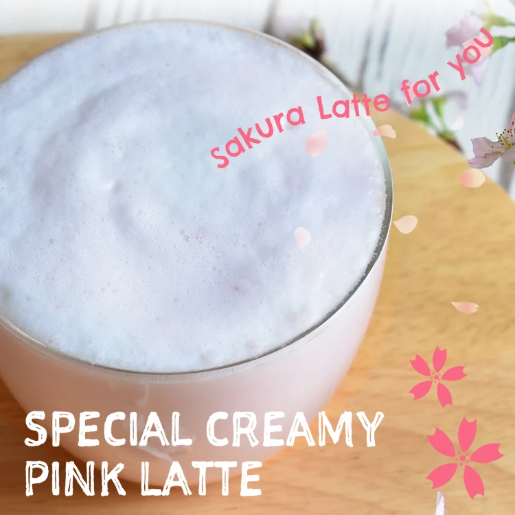 Sakura Latte - Enjoy the Aromatic Bliss of Japanese Cherry Blossom