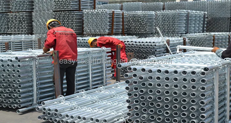 Construction Scaffolding - Layher Stage Ringlock System