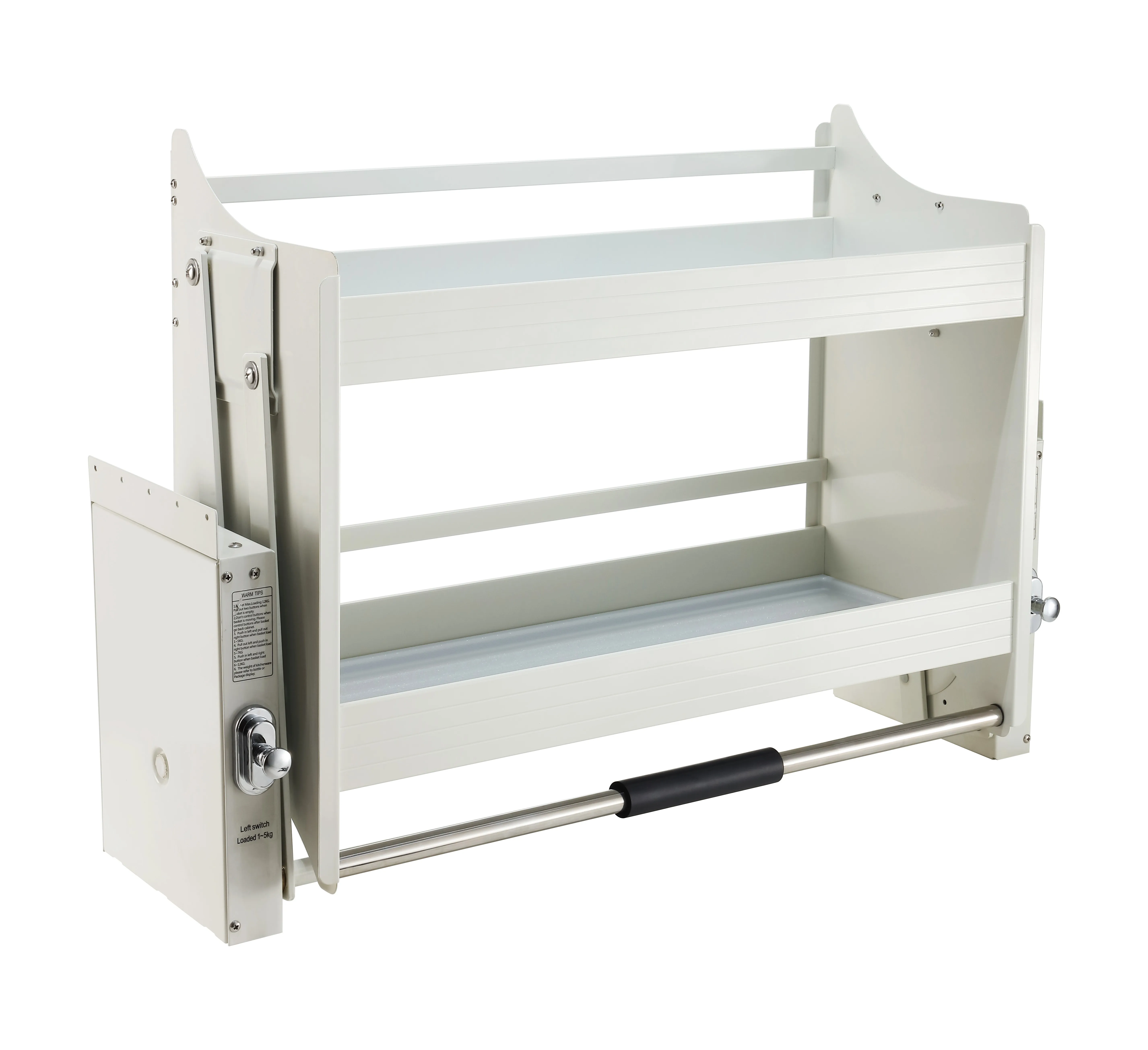 Kitchen Cabinet Stainless Steel Pull Out Storage Organizer