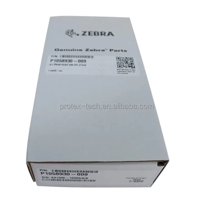 P1058930-009 Printhead Kit For Zebra Zt410 203dpi Thermal Label Printer ...