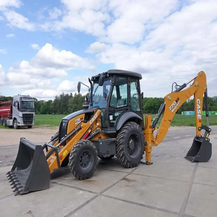 High Performance Emission Standard New EX Series Backhoe Loaders from ...