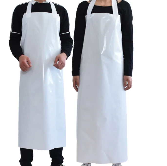 Waterproof Vinyl Apron 8 Mil Thick Ultra Lightweight Yellow Tpu Apron ...
