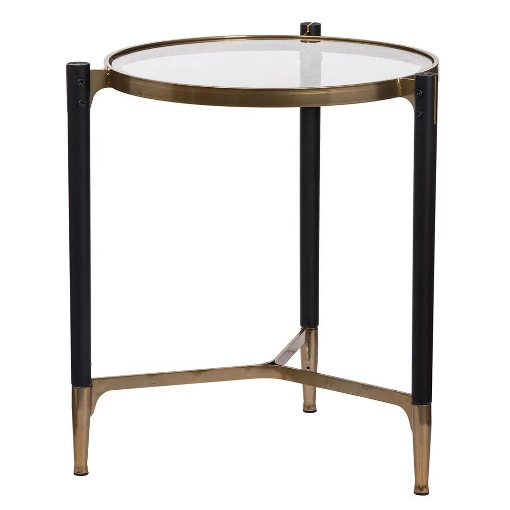 Modern Design Metal Side Table Set For Home Decorate New Arrival Black ...