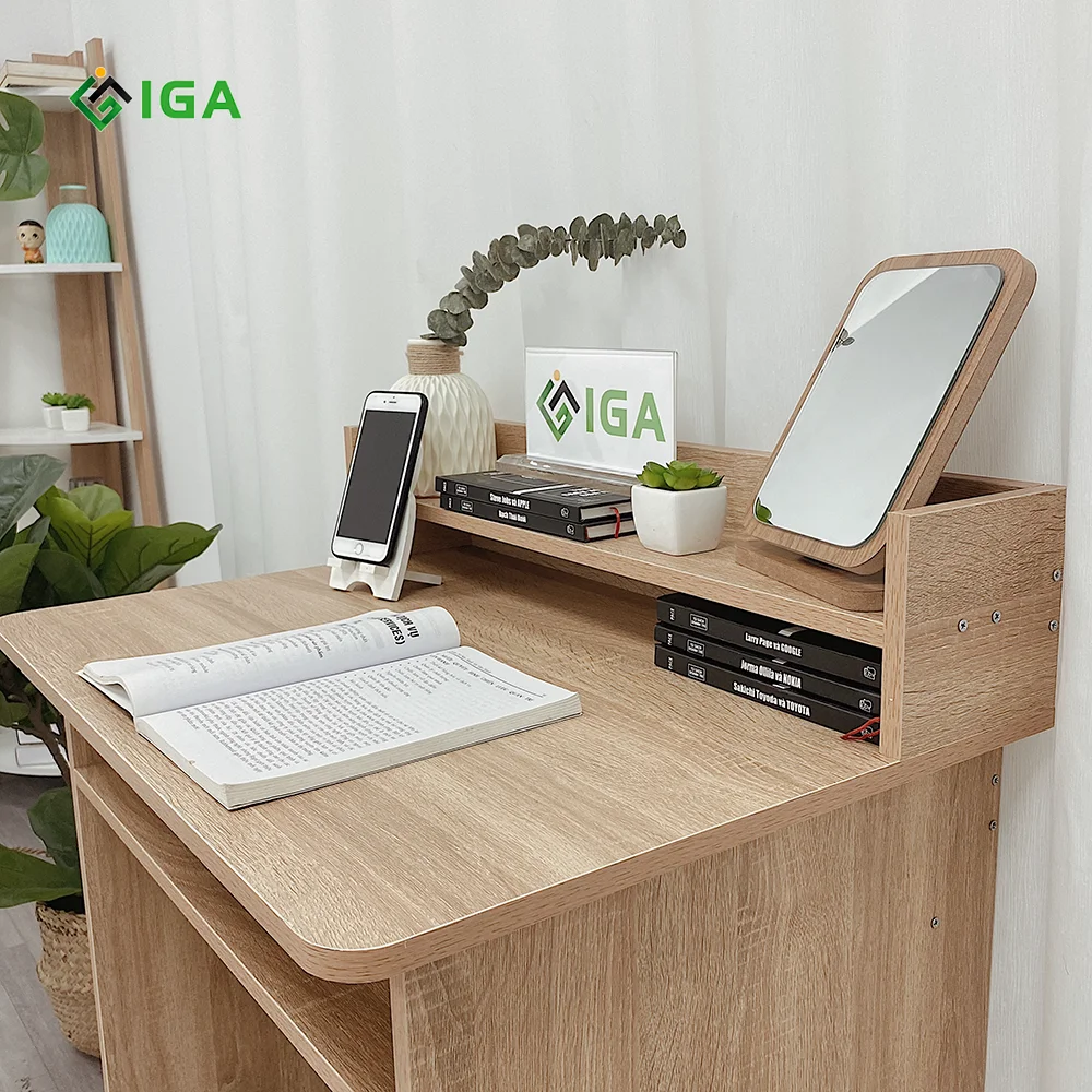 Study Desk With 2 Drawers Simple Working Table Small Size High Quality ...
