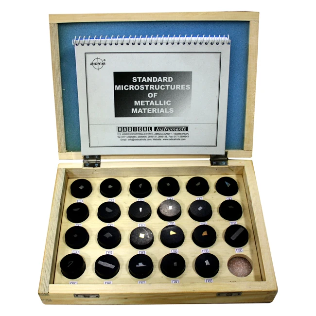 Metallurgical Microstructure Set - 23 Standard Samples