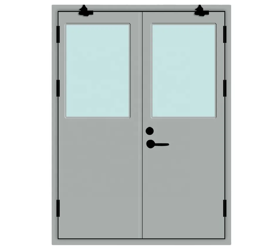Customized Fire Rated Steel Doors Door Commercial Building Exterior ...