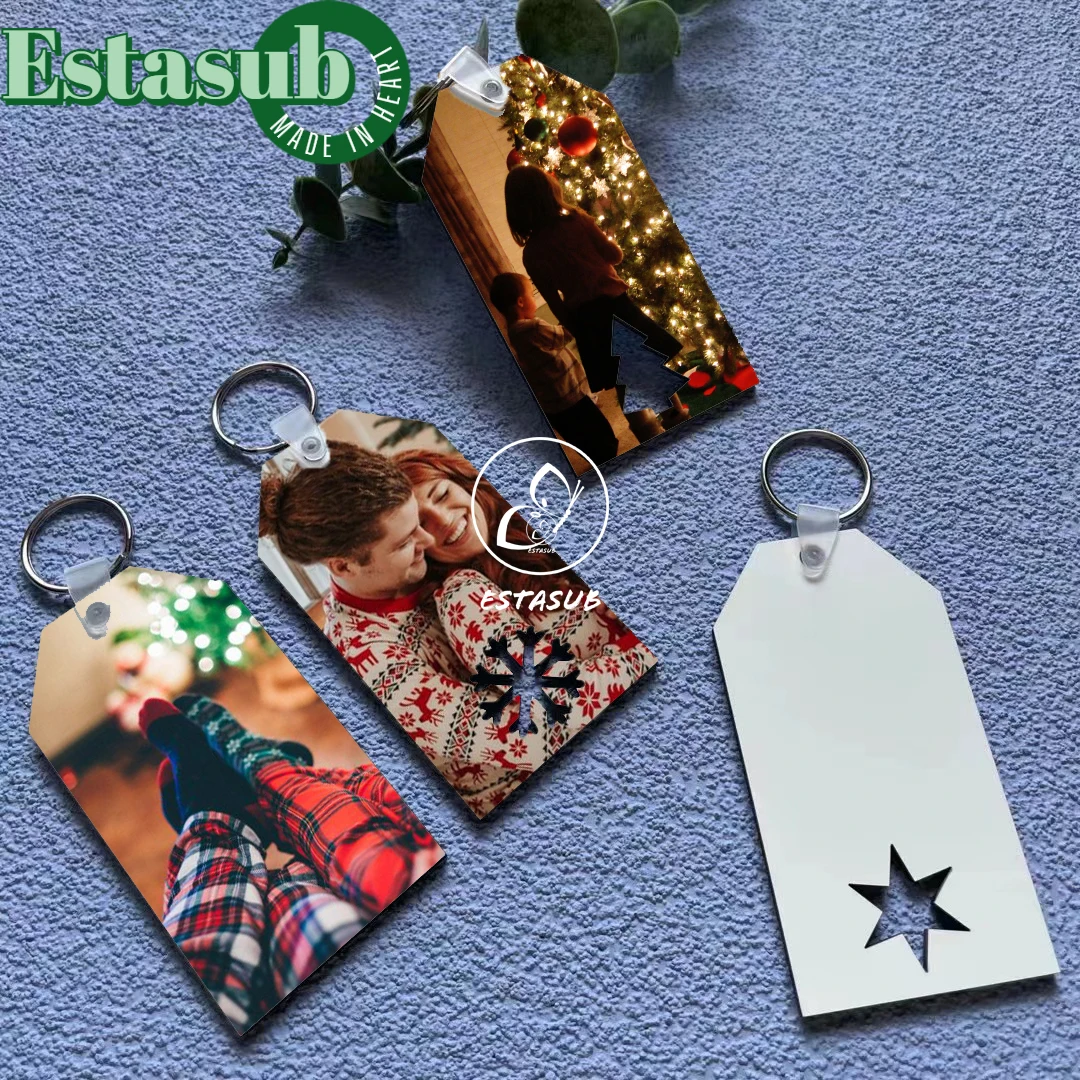 Custom Newly Boat Shape Sublimation Blank Double Sided Printable Key ...
