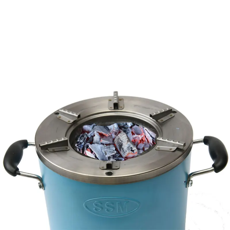 Wood Burning Stove With Single Furnace Core Multi Colour Sus Clean Cook ...