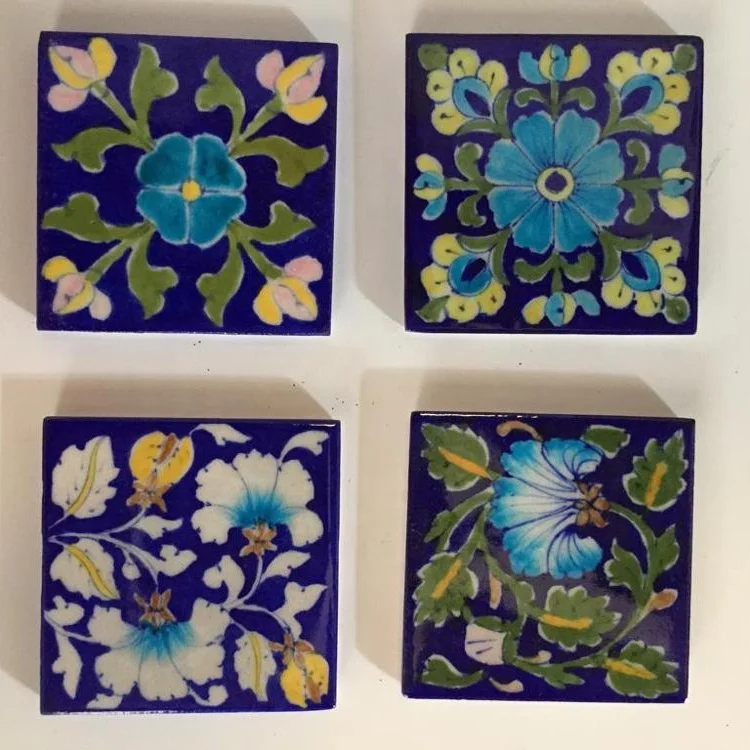 Handmade Assorted Hand Painted Indian Ceramic Decorative Kitchen ...