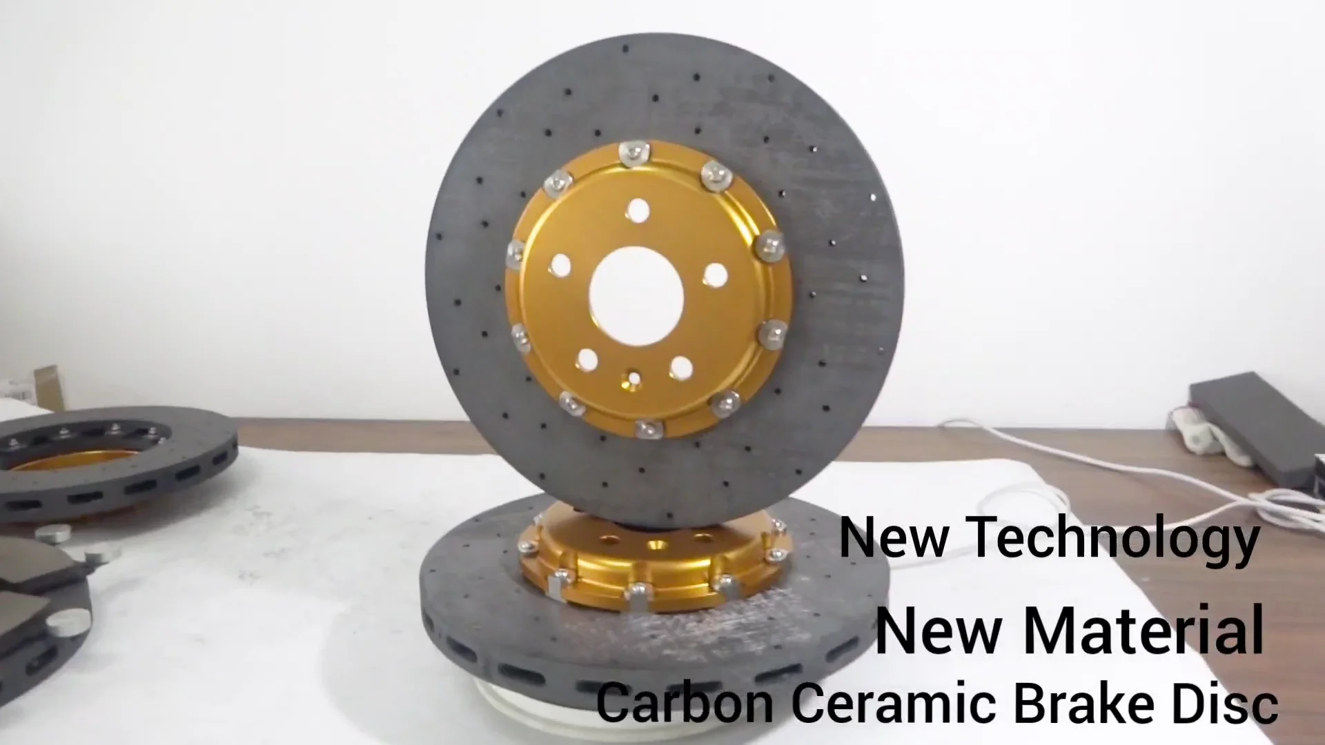 Modified Brake System Carbon Ceramic Brakes For 2017 - 2022 Tesla Model ...