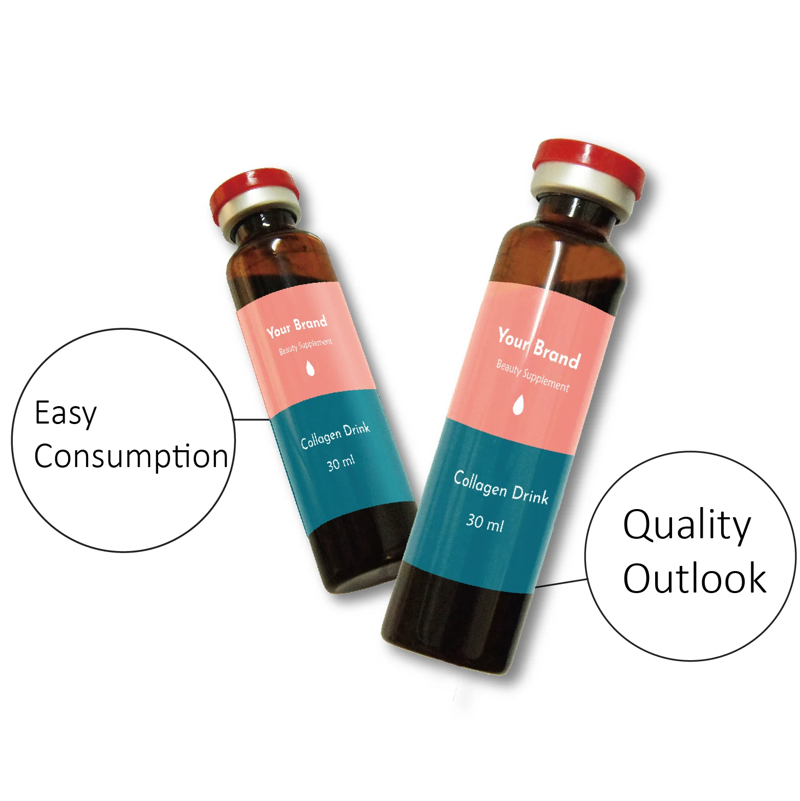 OEM Skincare Collagen Drink - Anti-Wrinkle Firming Beauty Supplement
